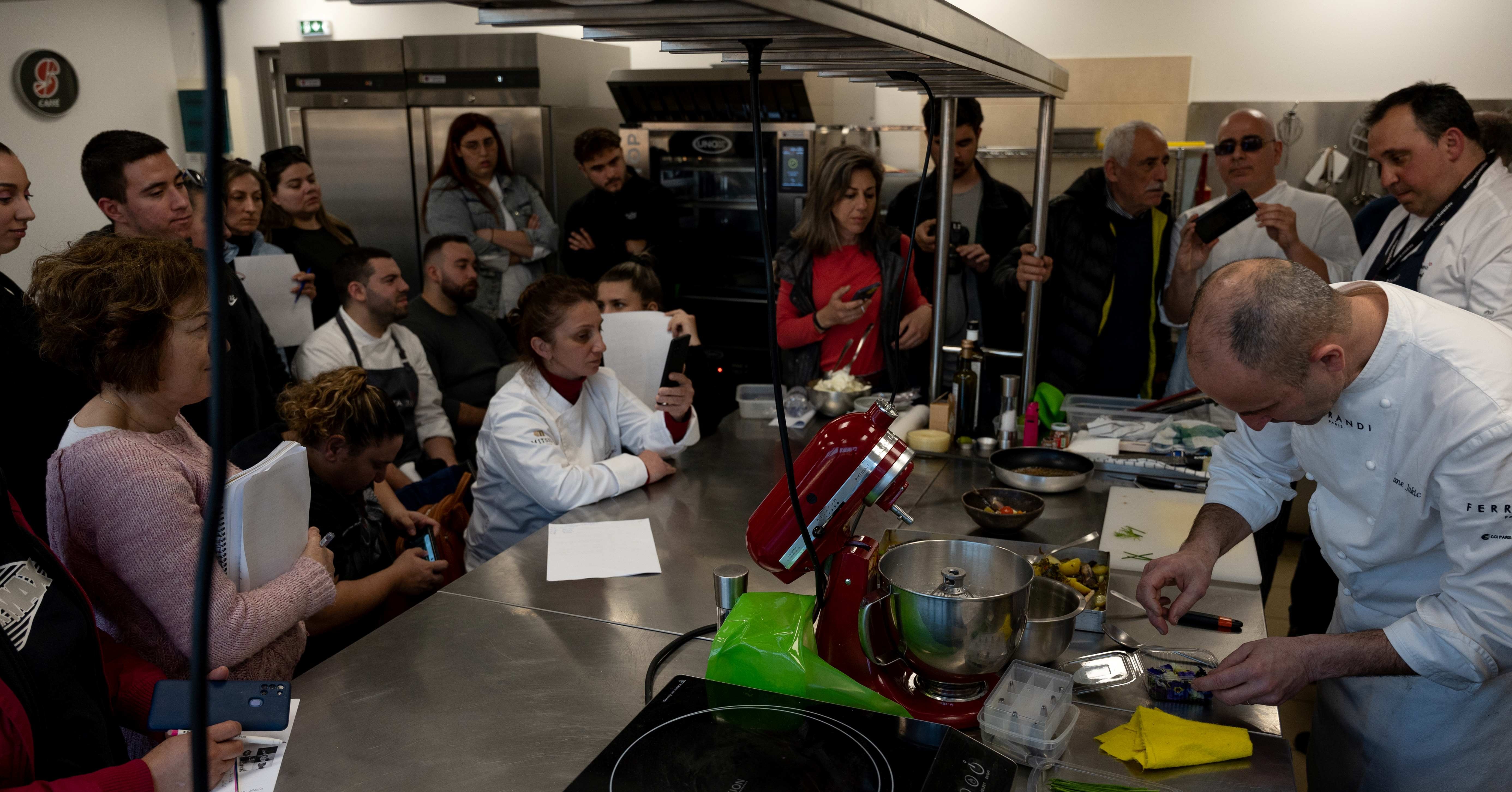 Masterclass Γαλλικής γαστρονομίας από τον chef Stéphane Jakic